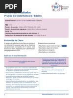 Ficha Tecnica de La Pruebas Tedi-Math | PDF | Evaluación | Cognición