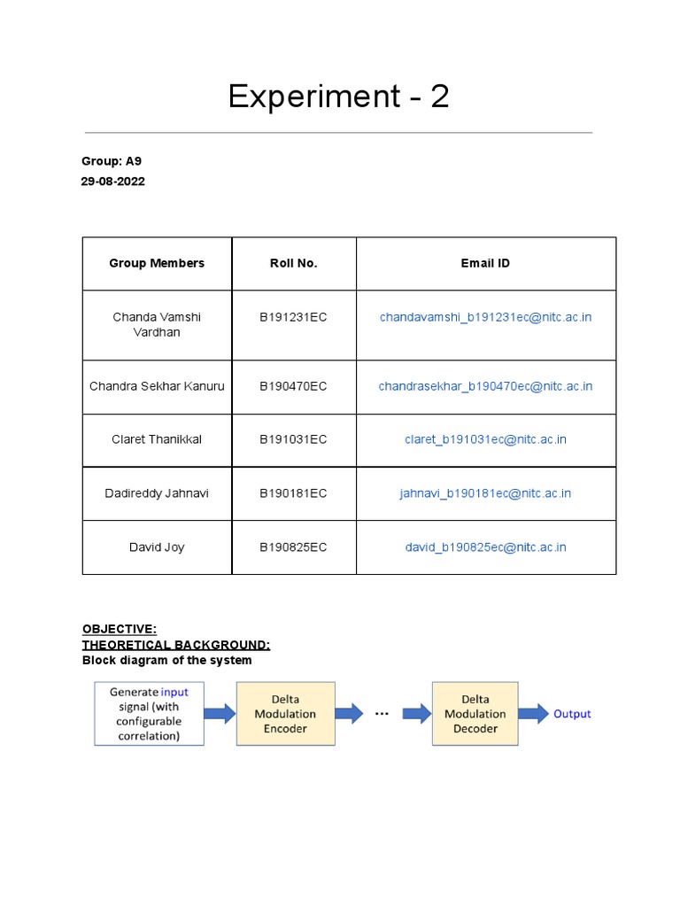 A9 Exp2 | PDF | Applied Mathematics | Signal Processing