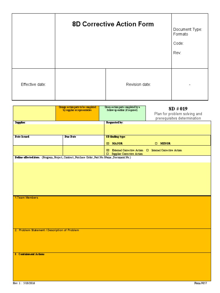 8D Report | PDF | Information Technology Management | Computing