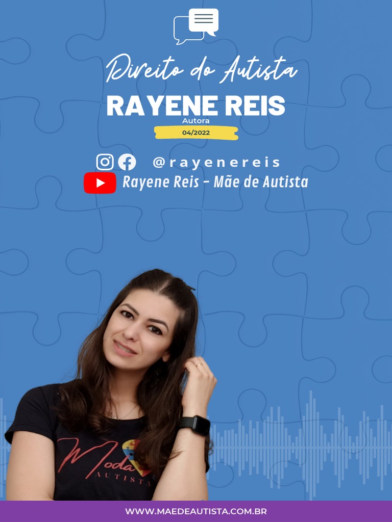 Direito Do Autista Rayene Reis | PDF | Autismo | Espectro do autismo
