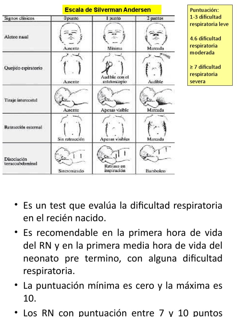 Escala de Silverman Anderson | PDF