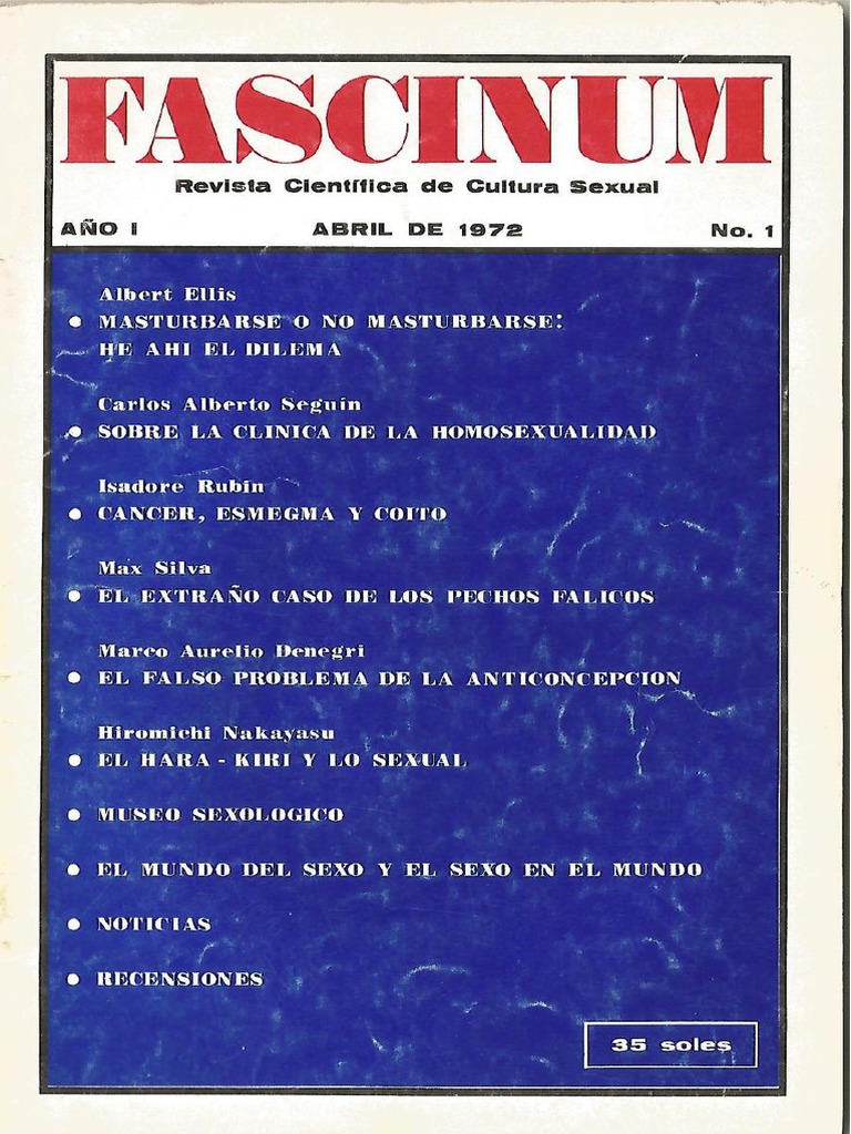 Revista Fascinum Nro 1pdf 5 PDF Free | PDF