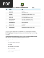 Format Takwim Unit Disiplin & Pengawas 2022 | PDF
