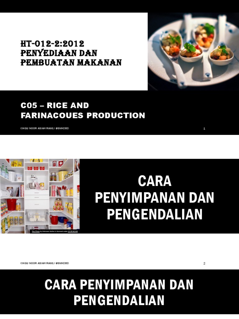 C05-Penyimpanan, Pengendalian, Peralatan Dan Perkakasan | PDF