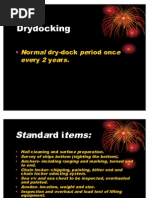 Intertanko Guidance Dry-Dock Checklist | PDF | Navigation | Risk Assessment