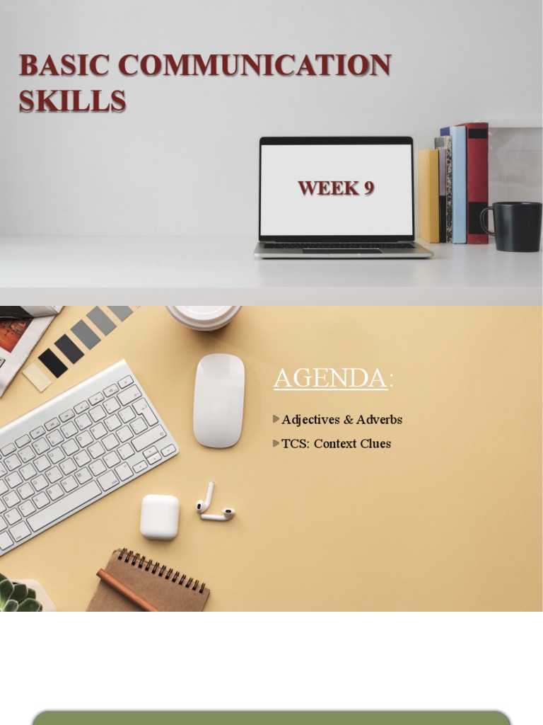 Engl111 Week 9 | PDF | Adjective | Adverb