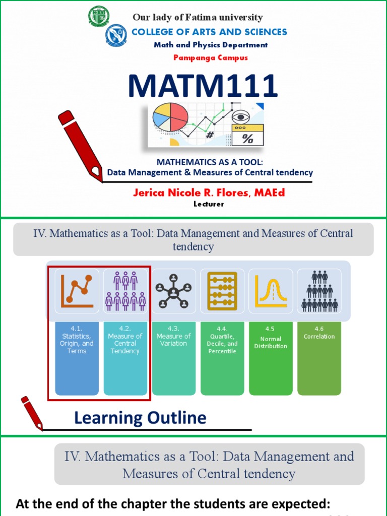 Data Management Central Tendency | PDF | Statistics | Level Of Measurement