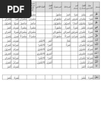 جدول محاسبة النفس للأطفال لتربيتهم | PDF