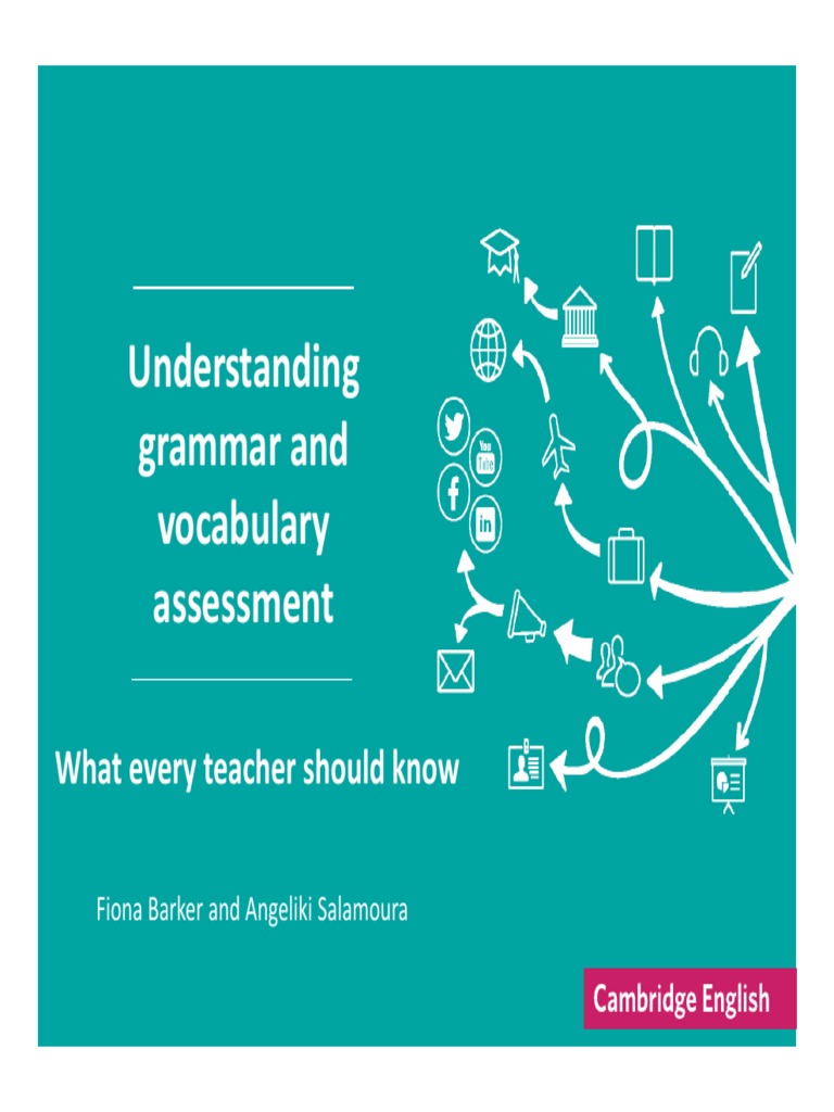 Understanding Grammar and Vocabulary Assessment Slide | PDF ...
