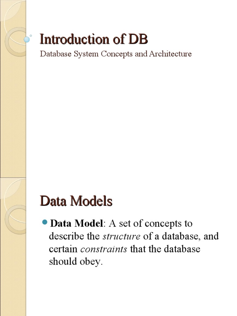 2 Data Models Pdf Databases Conceptual Model