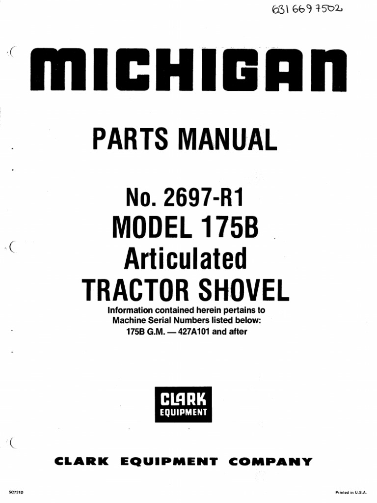 Clark 175 | PDF | Brake | Clutch