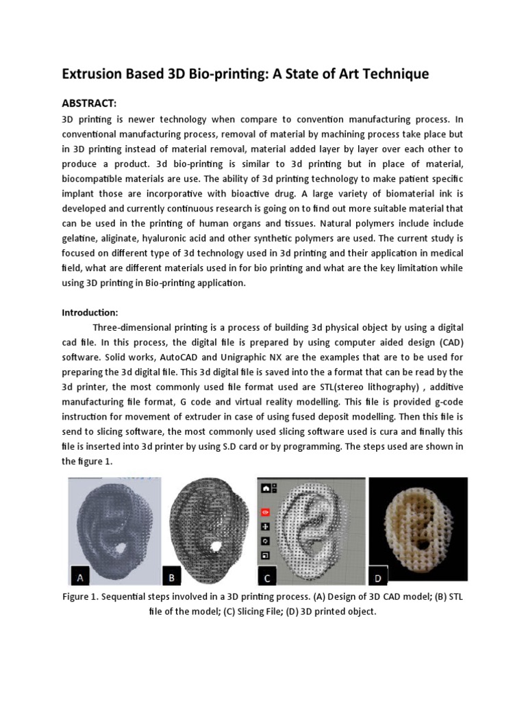PHD Research Proposal | PDF | 3 D Printing | 3 D Computer Graphics