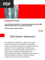 Setup of GL (General Ledger) On Oracle EBS R12 | PDF | Databases | Computing