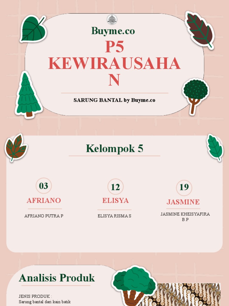 Kewirausahaan Kelompok 5 | PDF