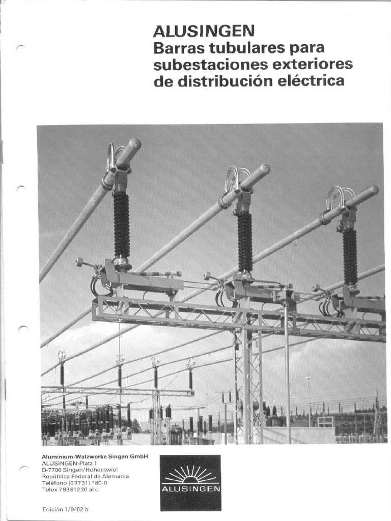 Barras Tubulares ALUSINGEN | PDF