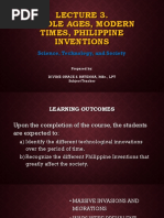 Philippines Pre-Colonial Inventions | PDF | Southeast Asia | Philippines