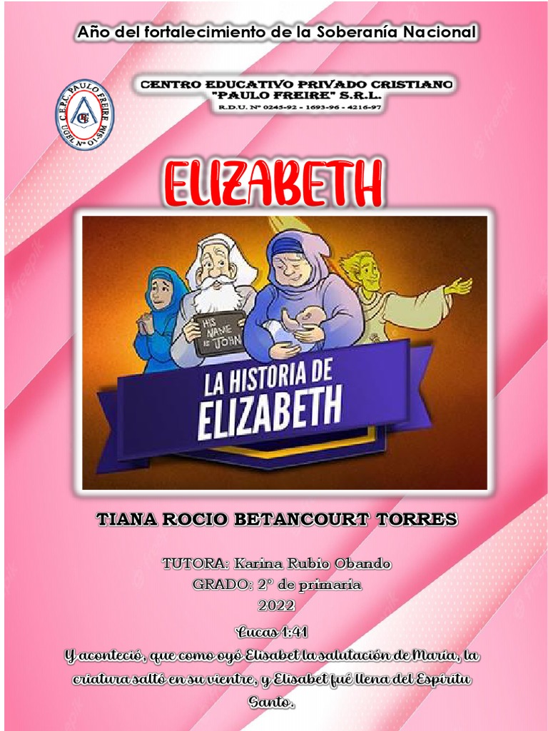 Elizabeth Biblia | PDF | María, madre de Jesús | Creencia religiosa y ...
