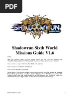 Shadowrun 5E Spellcasting Cheat Sheet | PDF | Role Playing Games | Gaming