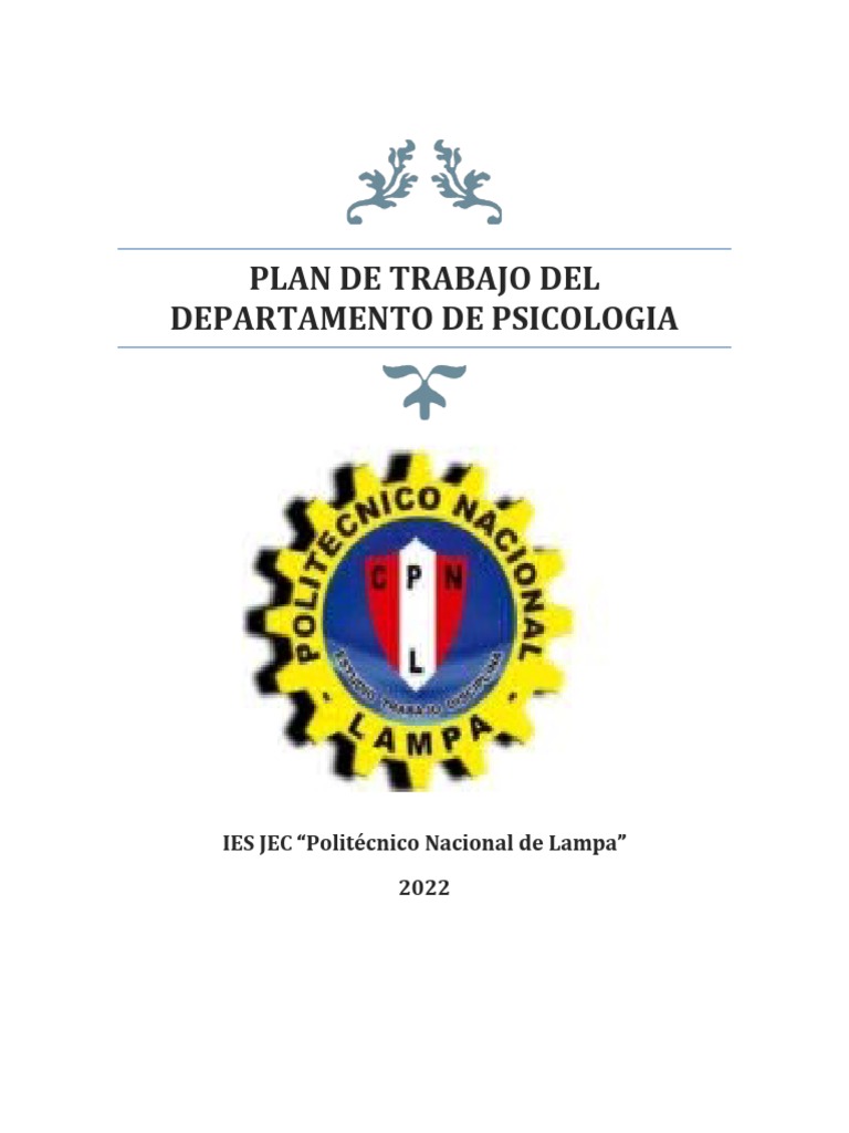 Pat - Psicologia - Ies - PN - Lampa | PDF | Estrés (biología) | Sicología