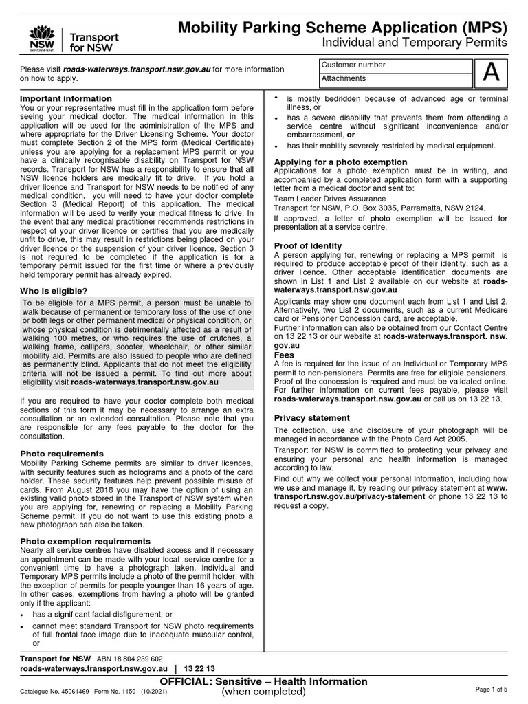 Mps Individual Temp Permits | PDF | Parking | Driver's License