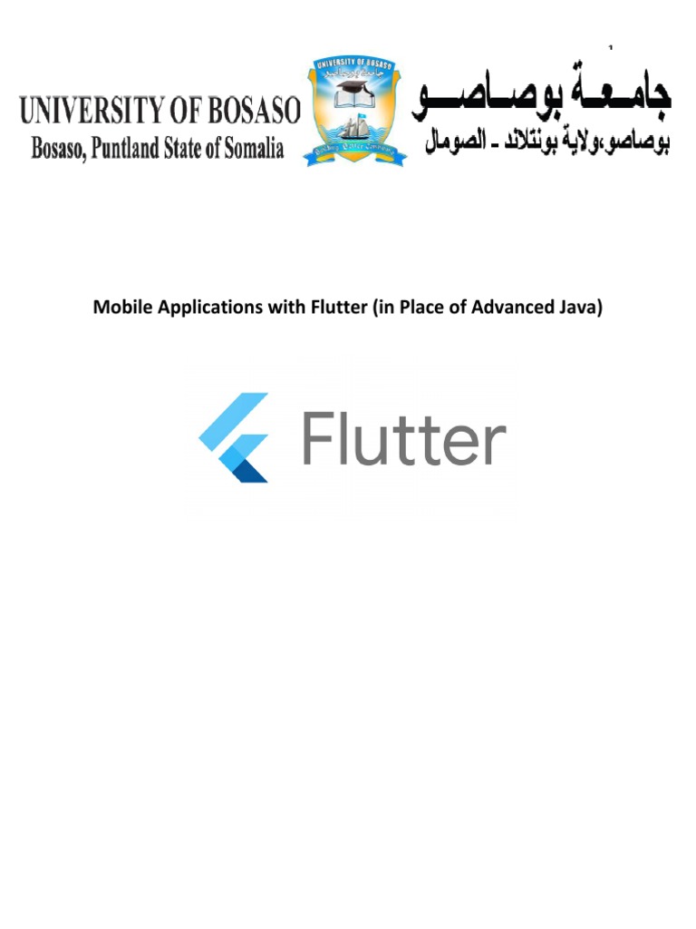 Flutter Notes - Revised | Download Free PDF | Control Flow | Databases