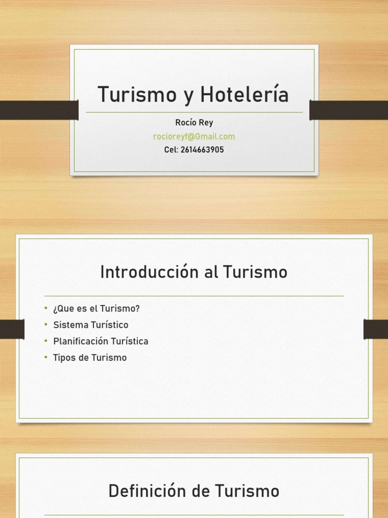 Modulo 1. Introduccion Al Turismo | PDF | Turismo | Sustentabilidad