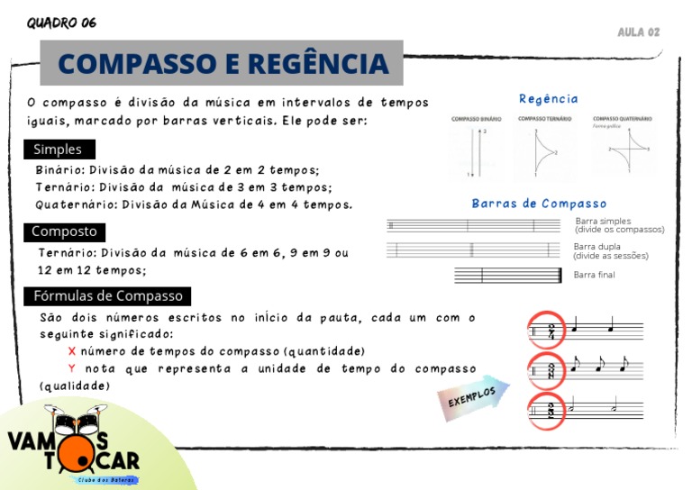 QE 06. Compassos e Regências | PDF