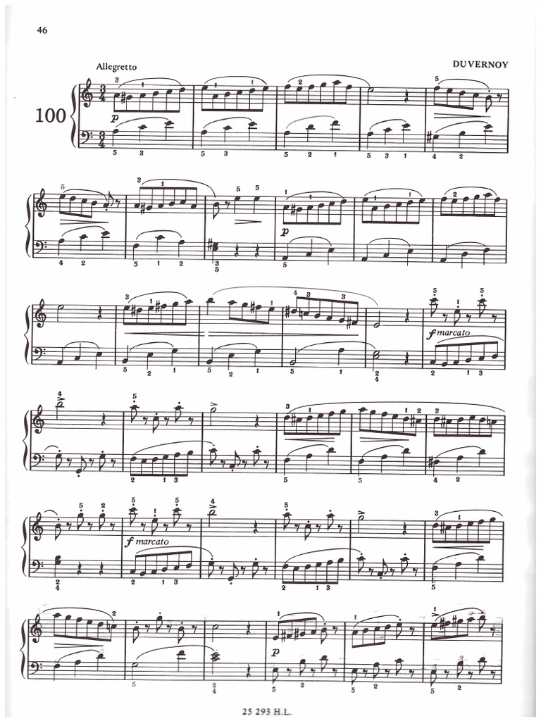 Duvernoy 100 | PDF
