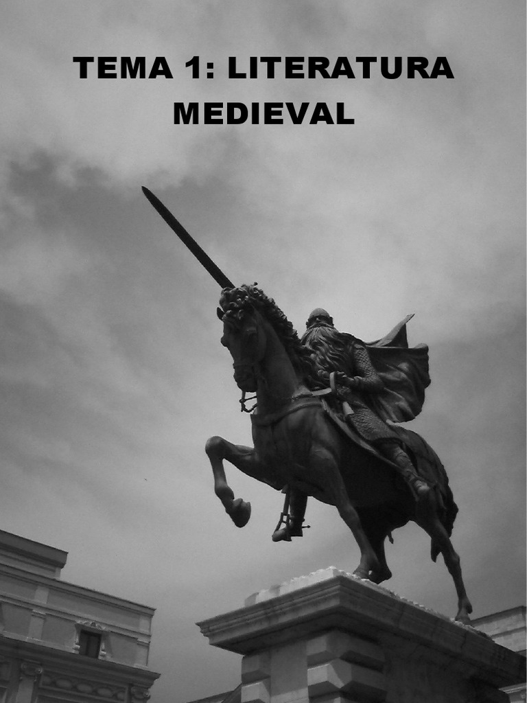 Copia de TEMA 1 LITERATURA MEDIEVAL | PDF | Metro (poesía) | Poesía