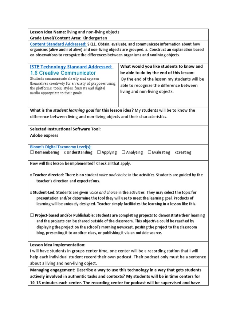 Lesson Plan Multimedia | PDF | Learning | Cognitive Science