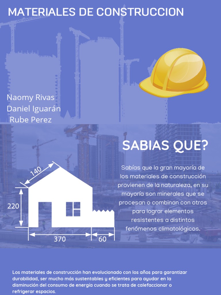Materiales de Construcción | PDF | Hormigón | Materiales de construcción