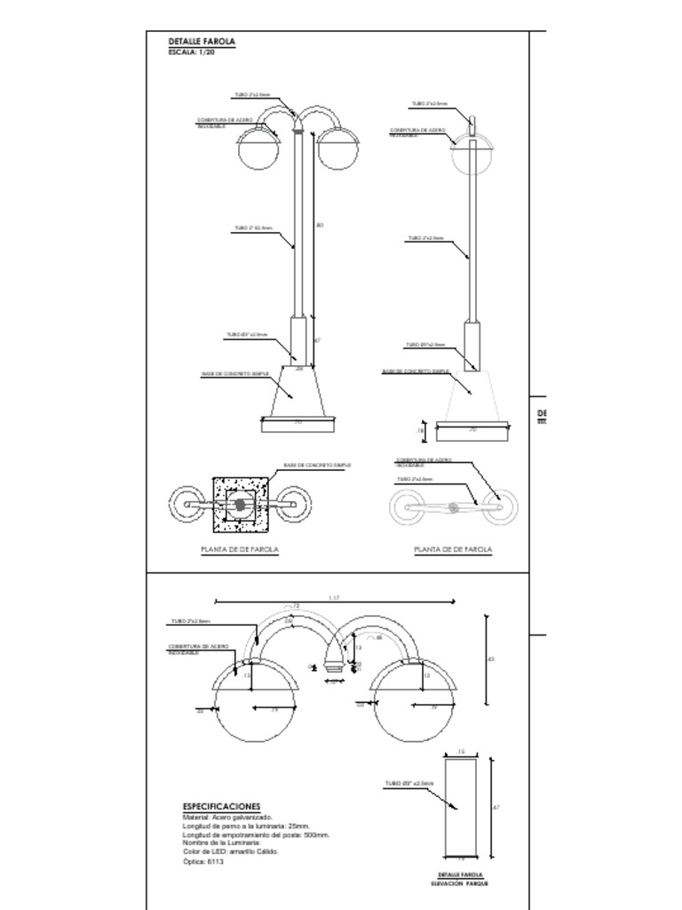 Farola | PDF | Electrodinámica | Equipo