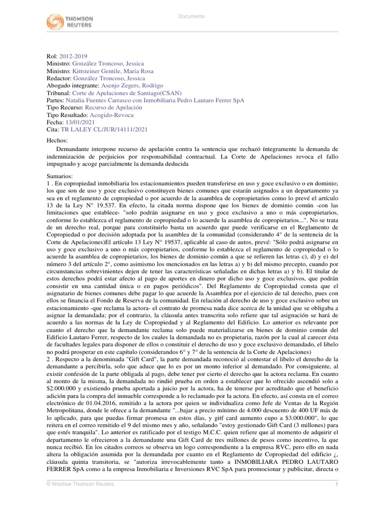 Corte de Apelaciones | PDF | Condominio | Propiedad