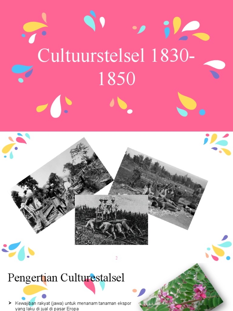 Sejarah dan Dampak Cultuurstelsel | PDF