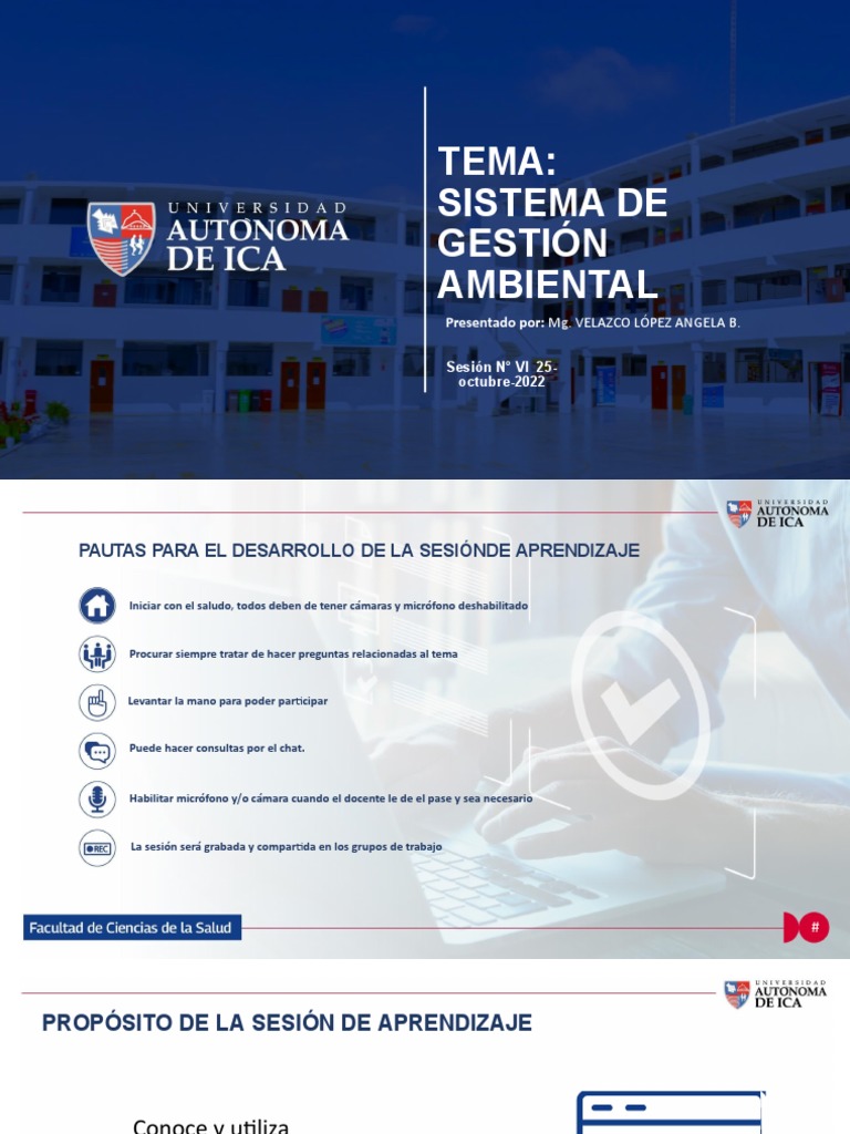 SEM 6 Sistema de Gestión Ambiental FCS | PDF | Entorno natural | Auditoría