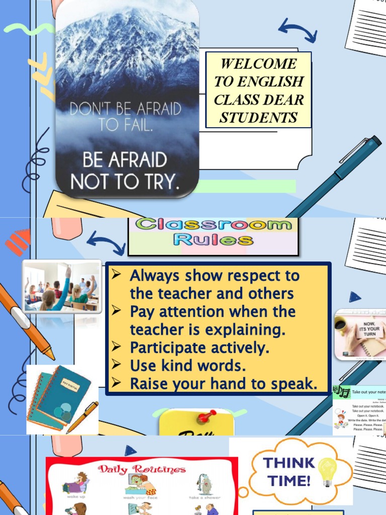 1° y 2°. EdA. 6. Sesión 1. My daily routine. Del 12 al 16 de setiembre ok | PDF