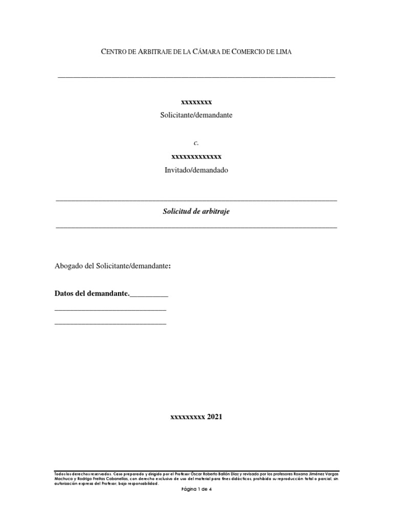 Caso de Arbitraje Comercial | PDF | Arbitraje | Justicia
