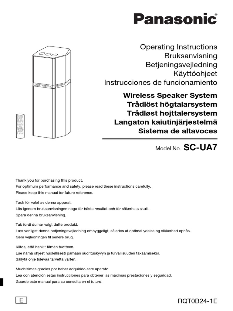 Manual Panasonic | PDF | Bluetooth | USB