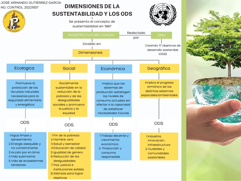Dimensiones de La Sustentabilidad y Los ODS | PDF | Sustentabilidad | Economias