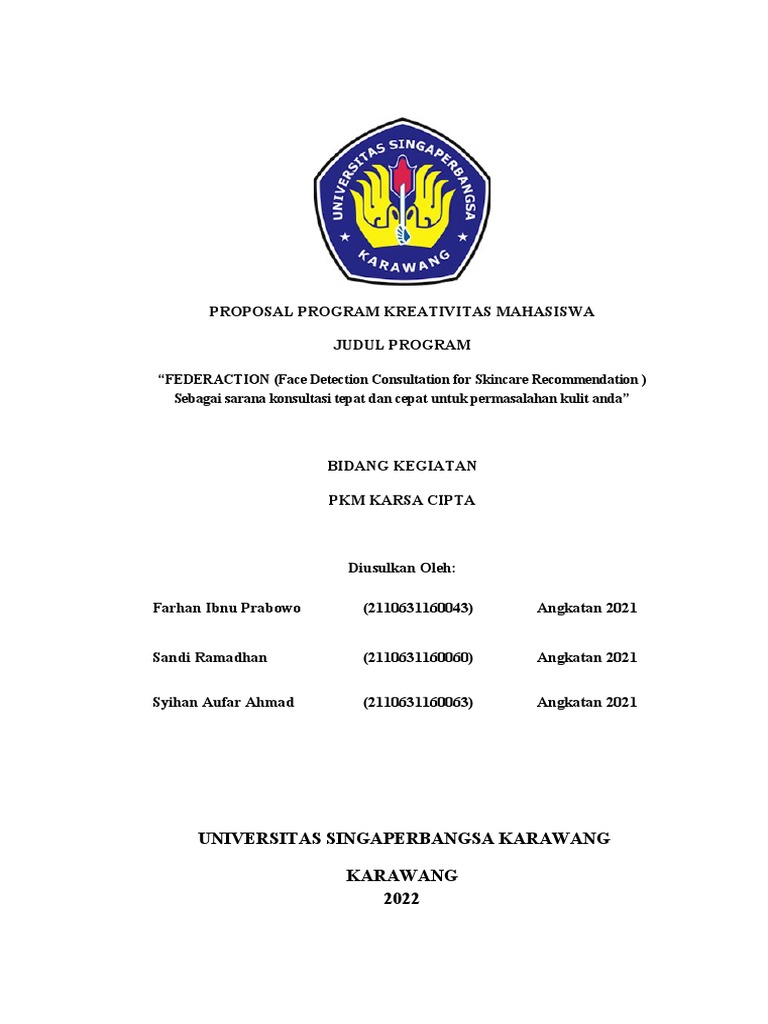 Proposal Fisika - Team 4 - Farhan Sandi Syihan | PDF