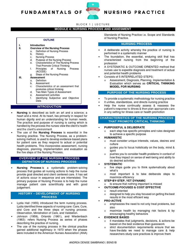 Module 4 Funda Lec | PDF | Nursing | Physical Examination