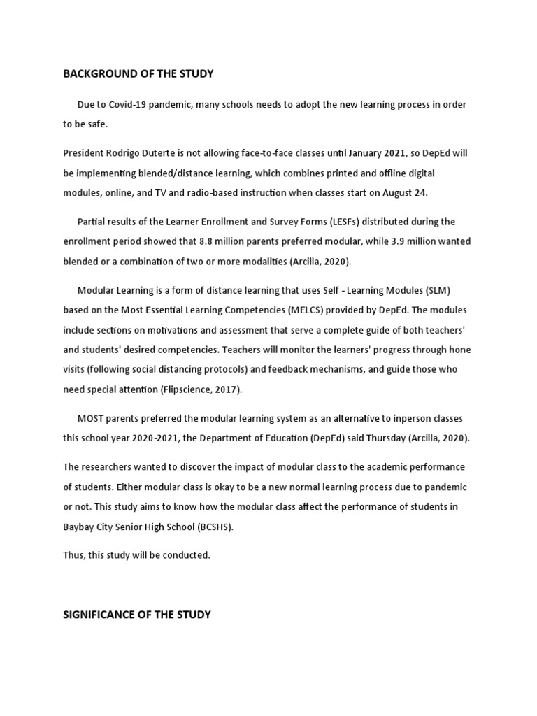 Factors Affecting The Academic Performance of Grade 12 HUMSS Students ...