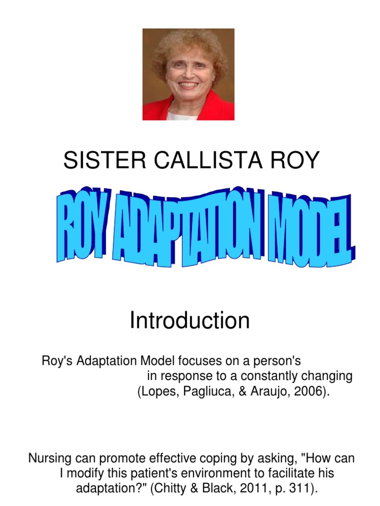Callista Roy | Download Free PDF | Nursing | Behavior