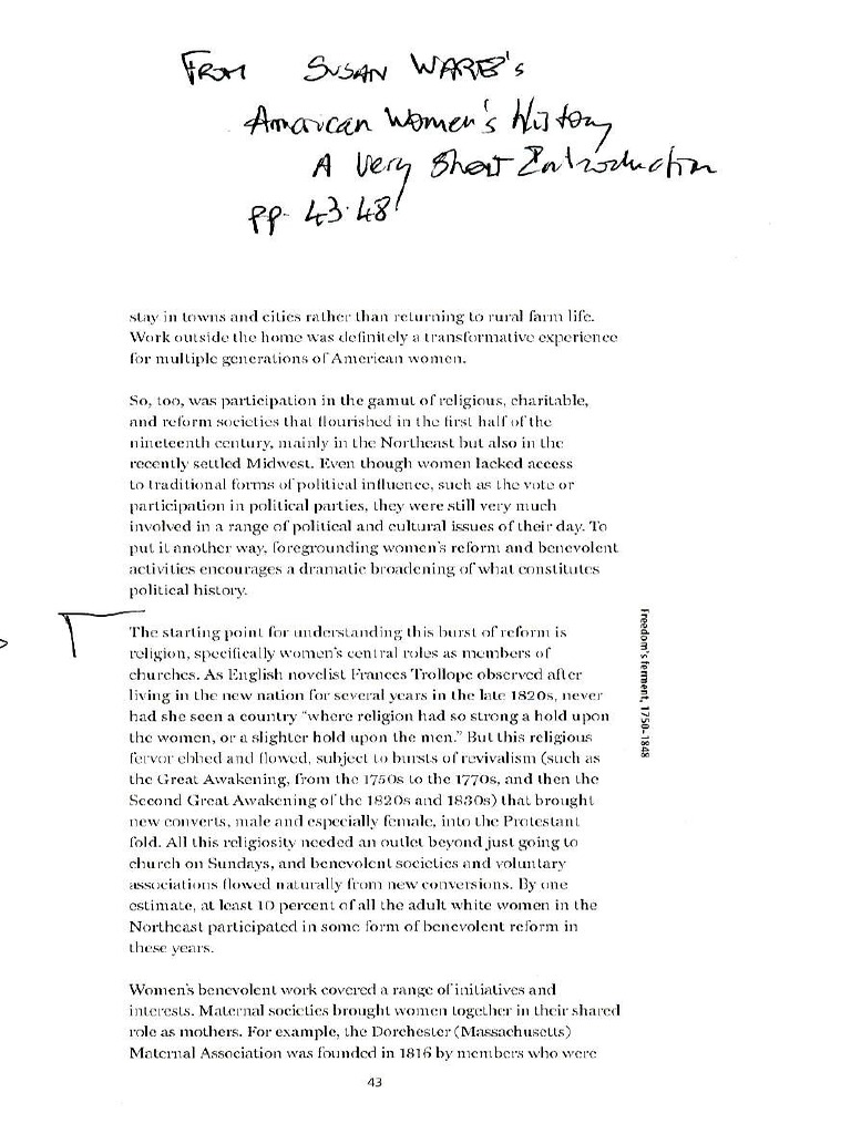 B Susan Ware Women Very Short Intro - Compressed | PDF