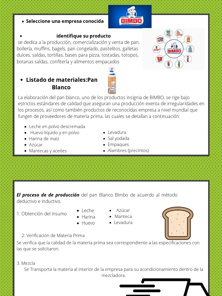 Tarea 2 Unidad 2 | PDF | Panes | Alimentos