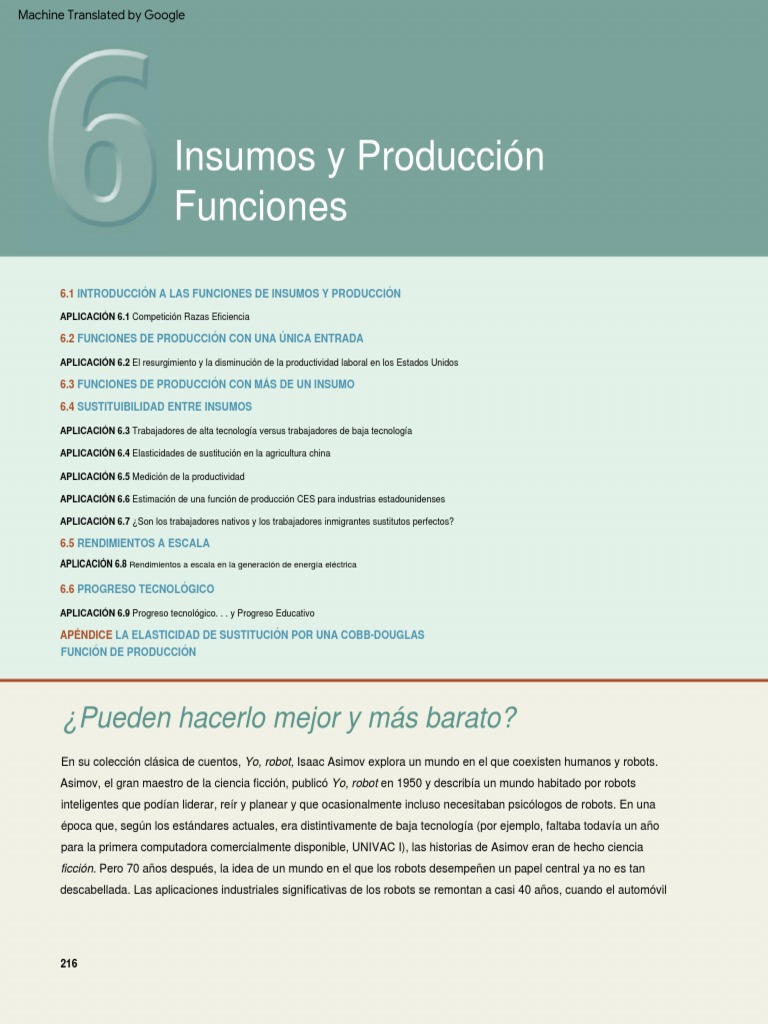 CAP6-7 Traduc | Descargar gratis PDF | Función de producción | Robot