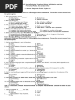 TOEFL - Error Recognition Test 20 | PDF | Test Of English As A Foreign ...