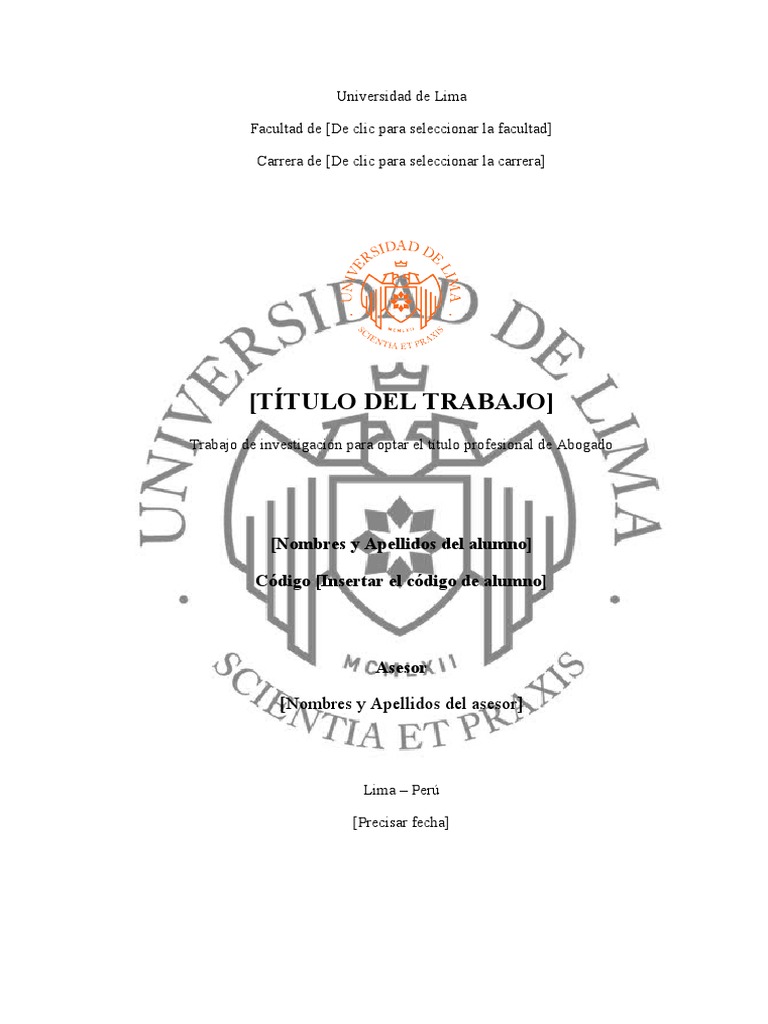 Caratula para Proyectos | PDF