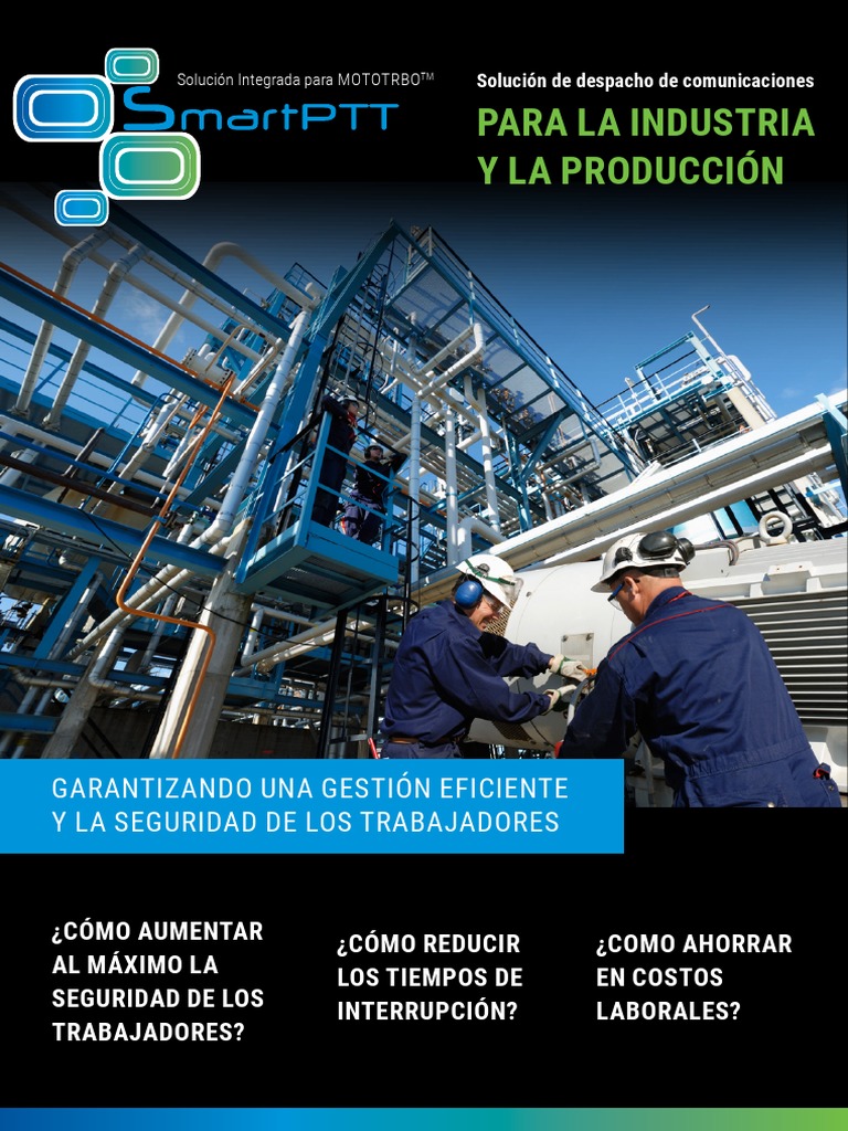 SmartPTT-for-Manufacturing - Es | PDF | Radio | Smartphone