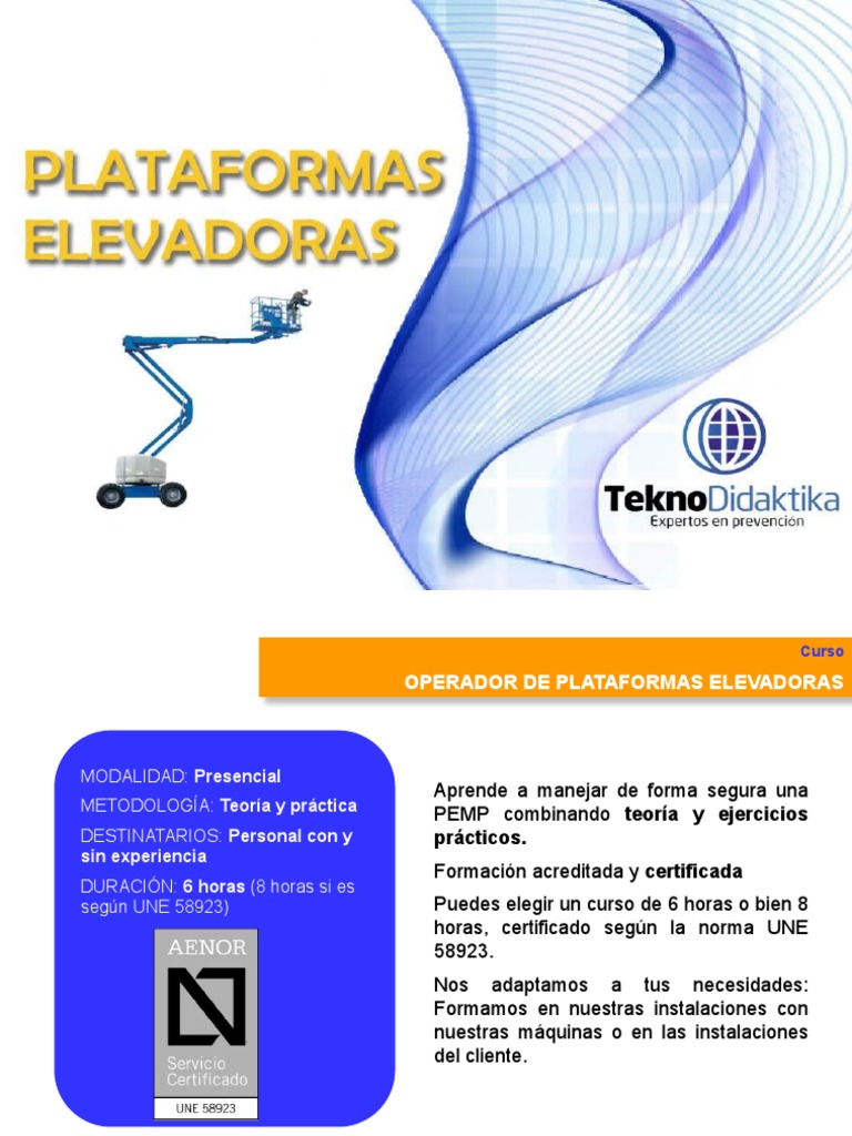Fdocuments - Ec Plataformas-Elevadoras | PDF